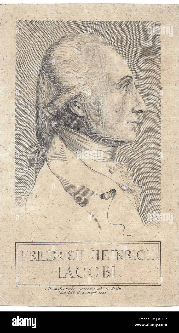 Friedrich jacobi hi-res stock photography and images - Alamy