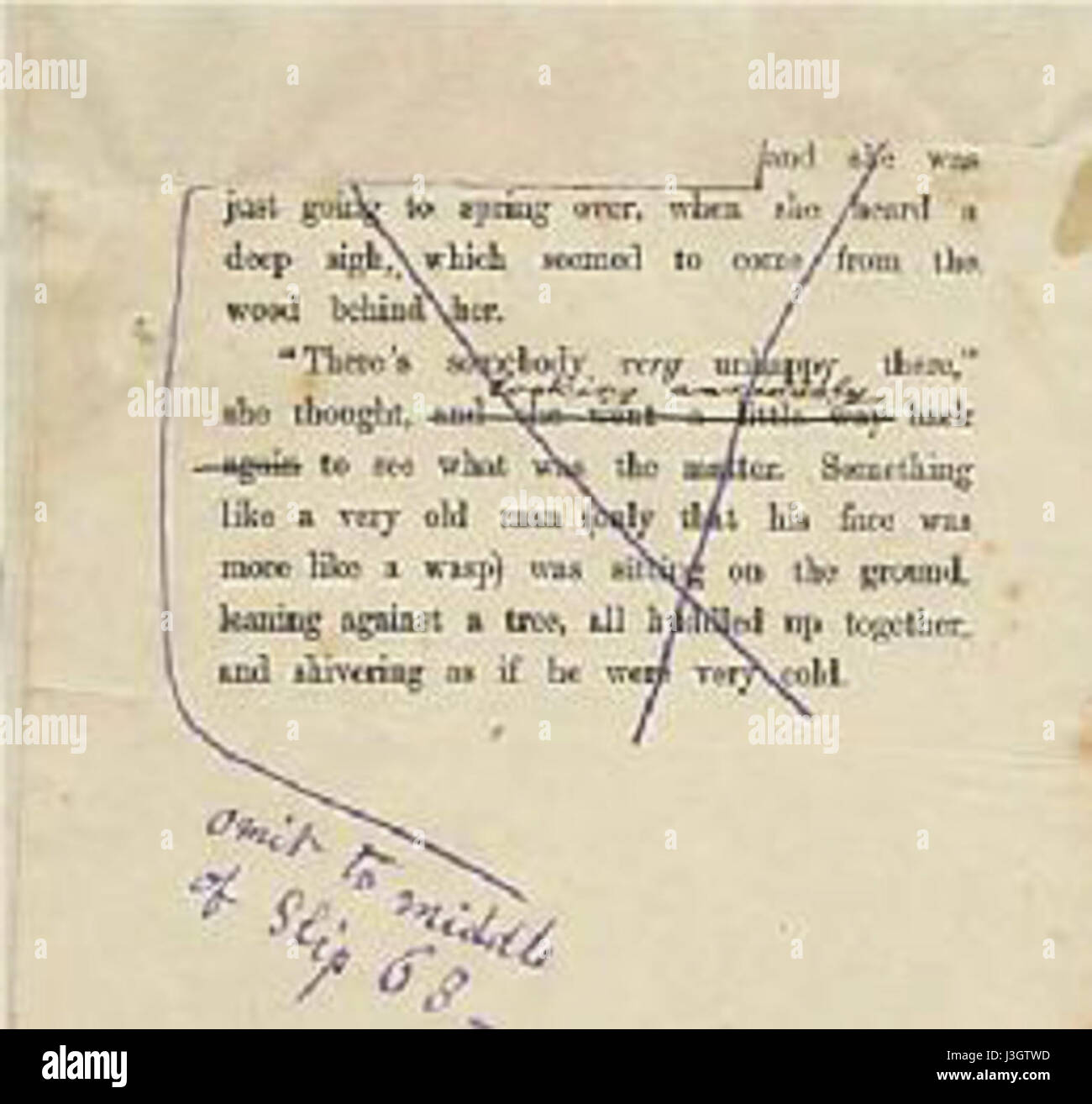 Galley proofs hi-res stock photography and images - Alamy