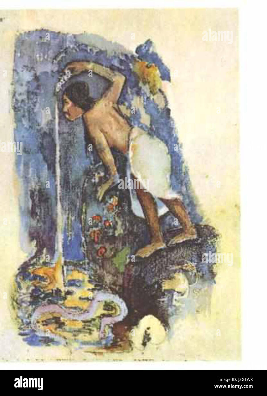 'Geheimnisvolles Wasser' (Mysterious Water) is a painting by Paul ...