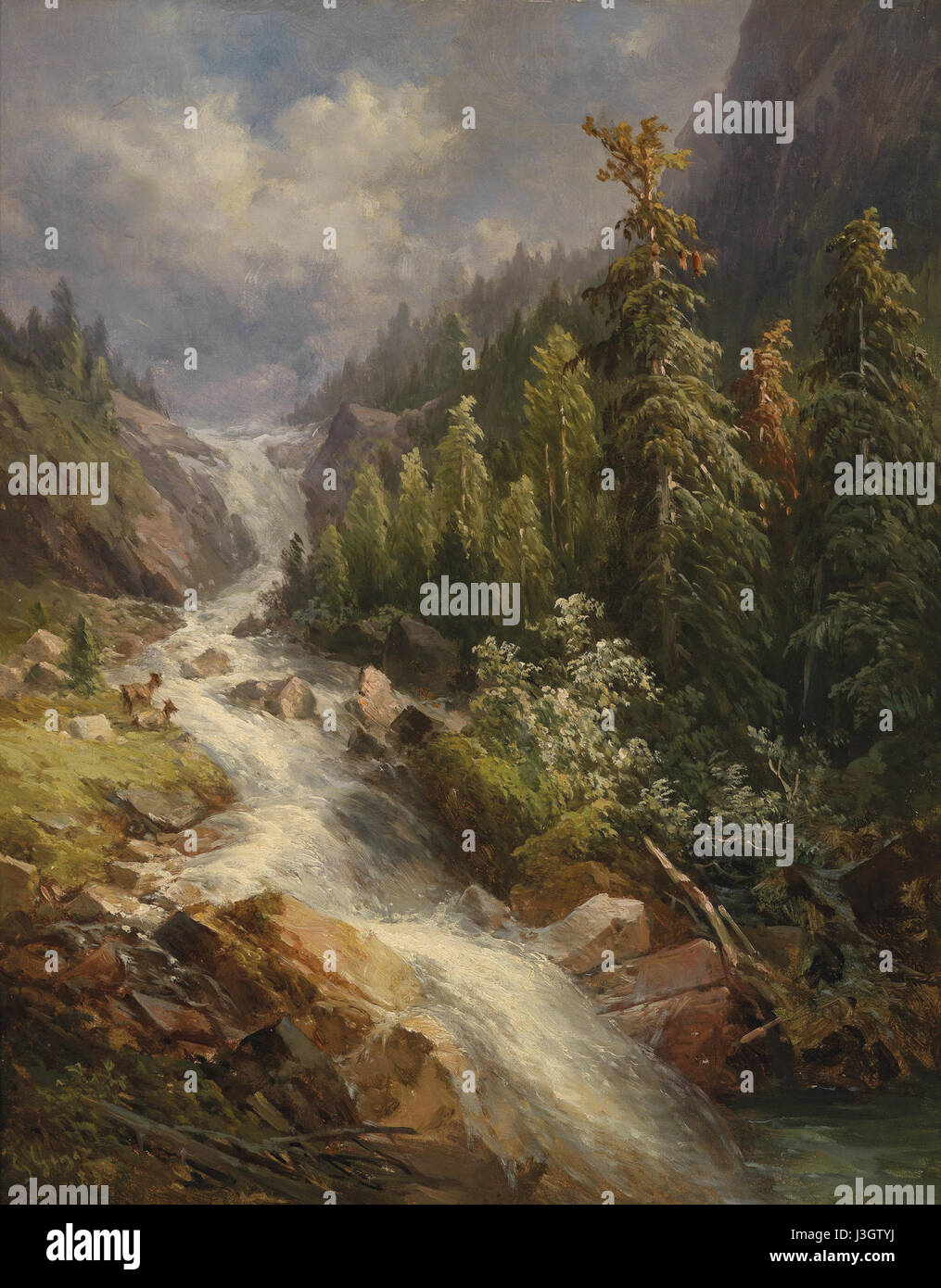 Georg Geyer was a German painter known for his landscapes, and ...