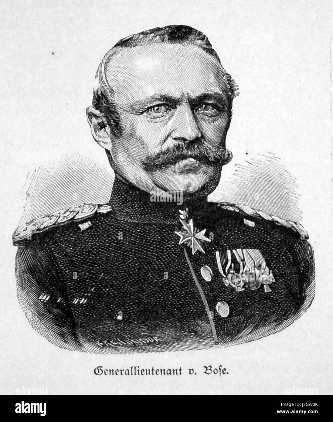 Generalleutnant von Bose was a German officer in the military during ...
