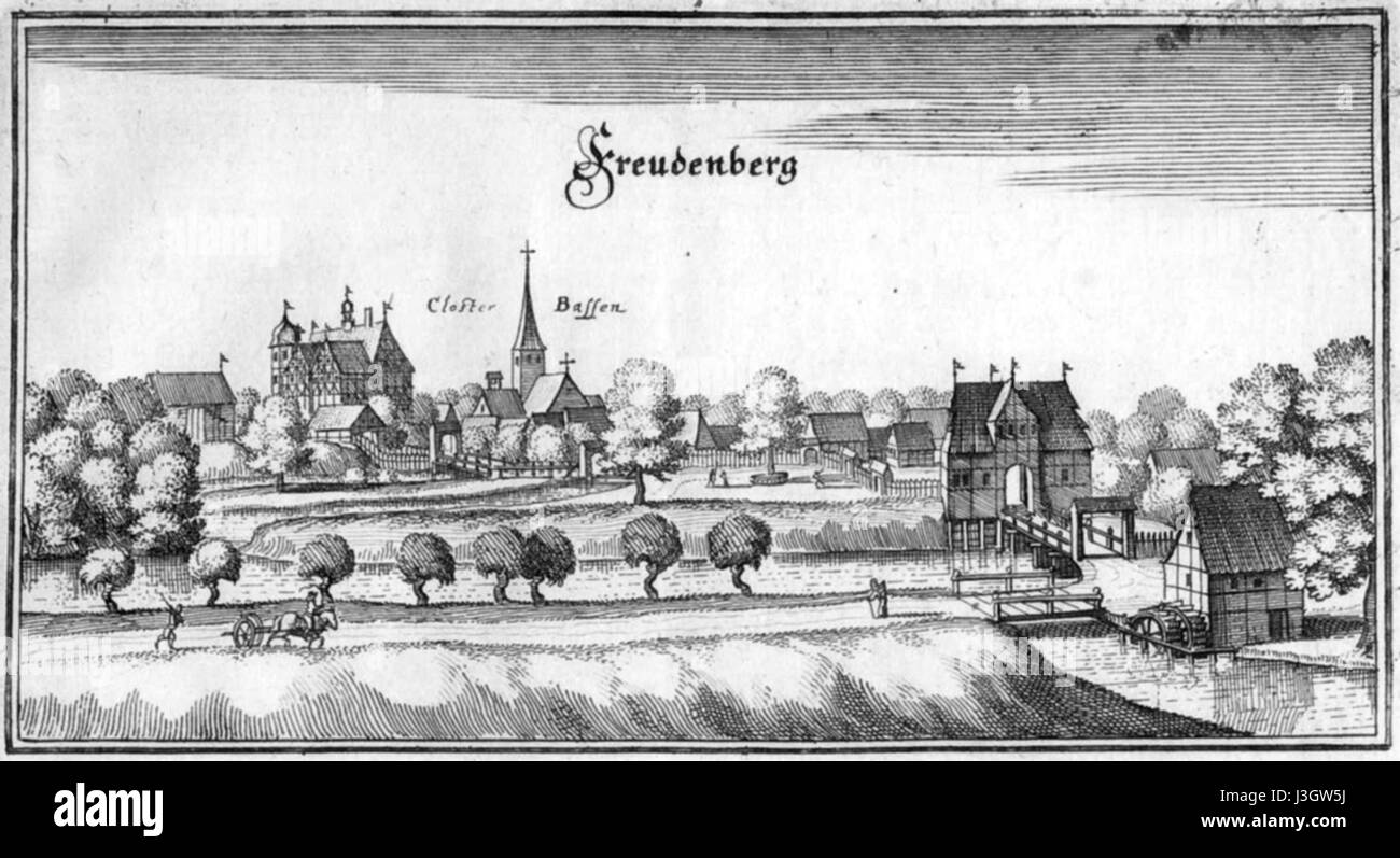Freudenberg (Merian) refers to the town of Freudenberg, possibly a ...