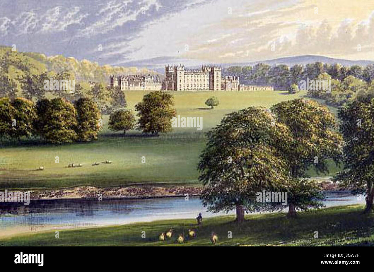 Floors castle interior hi-res stock photography and images - Alamy