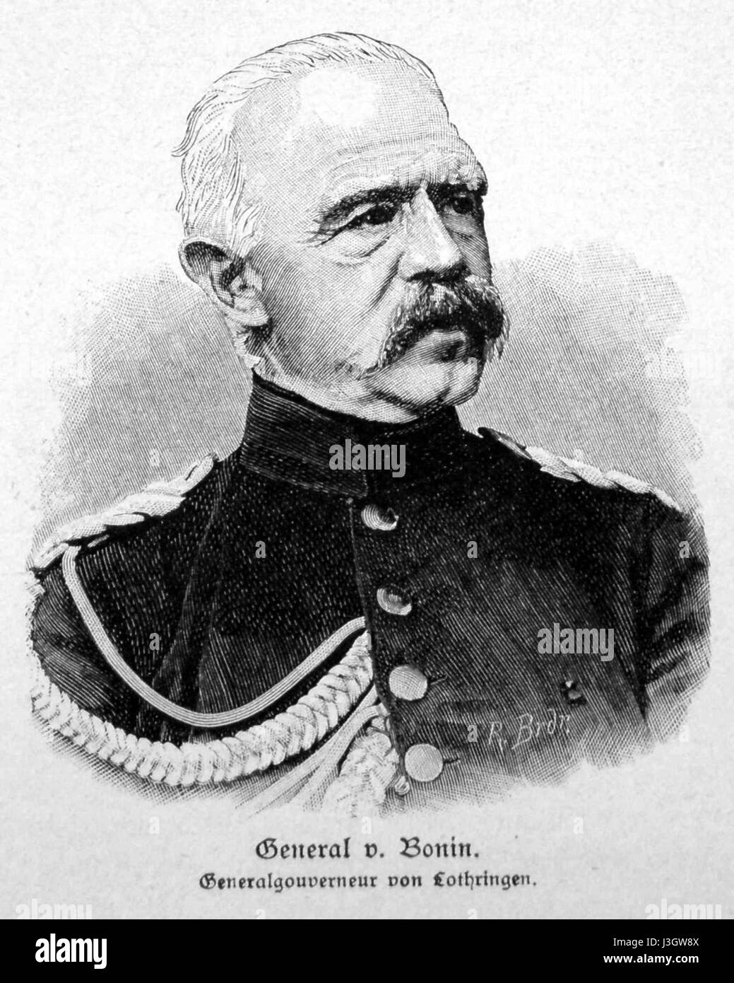 General von Bonin Stock Photo - Alamy