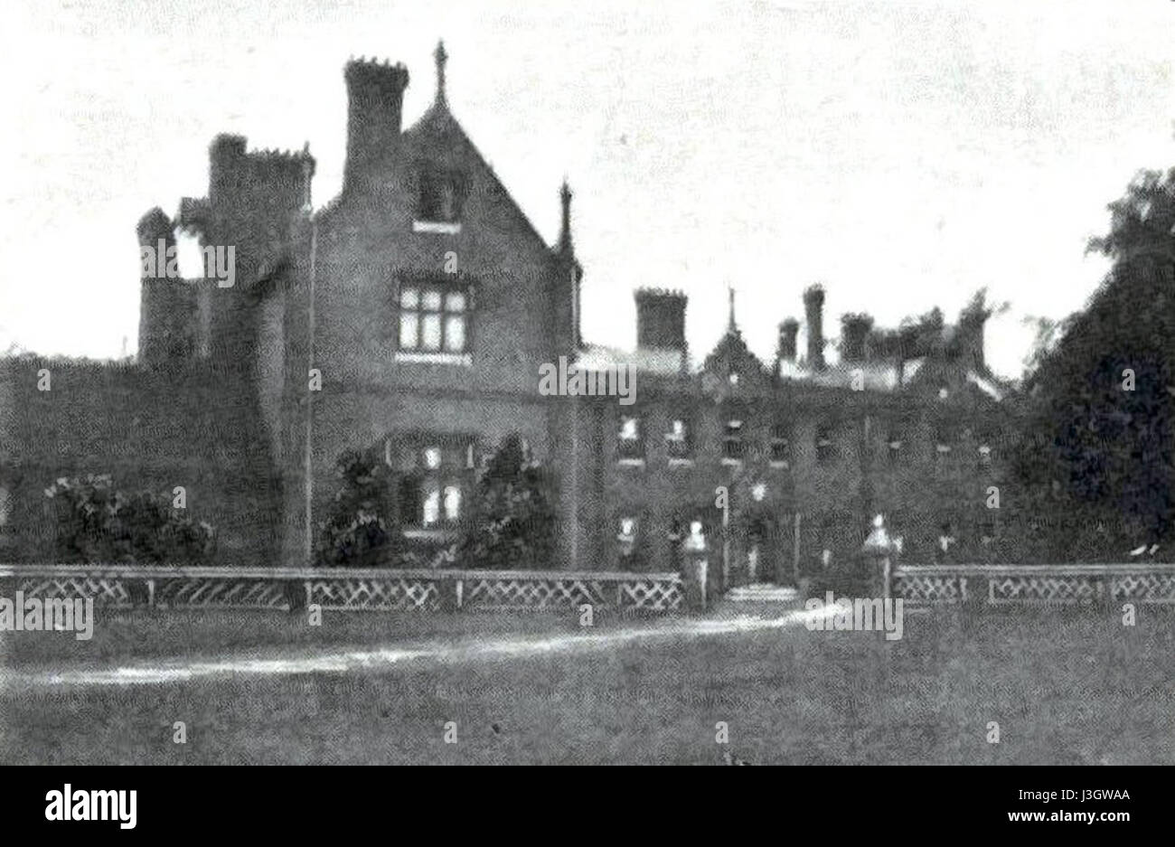 Gawdy Hall front Stock Photo - Alamy