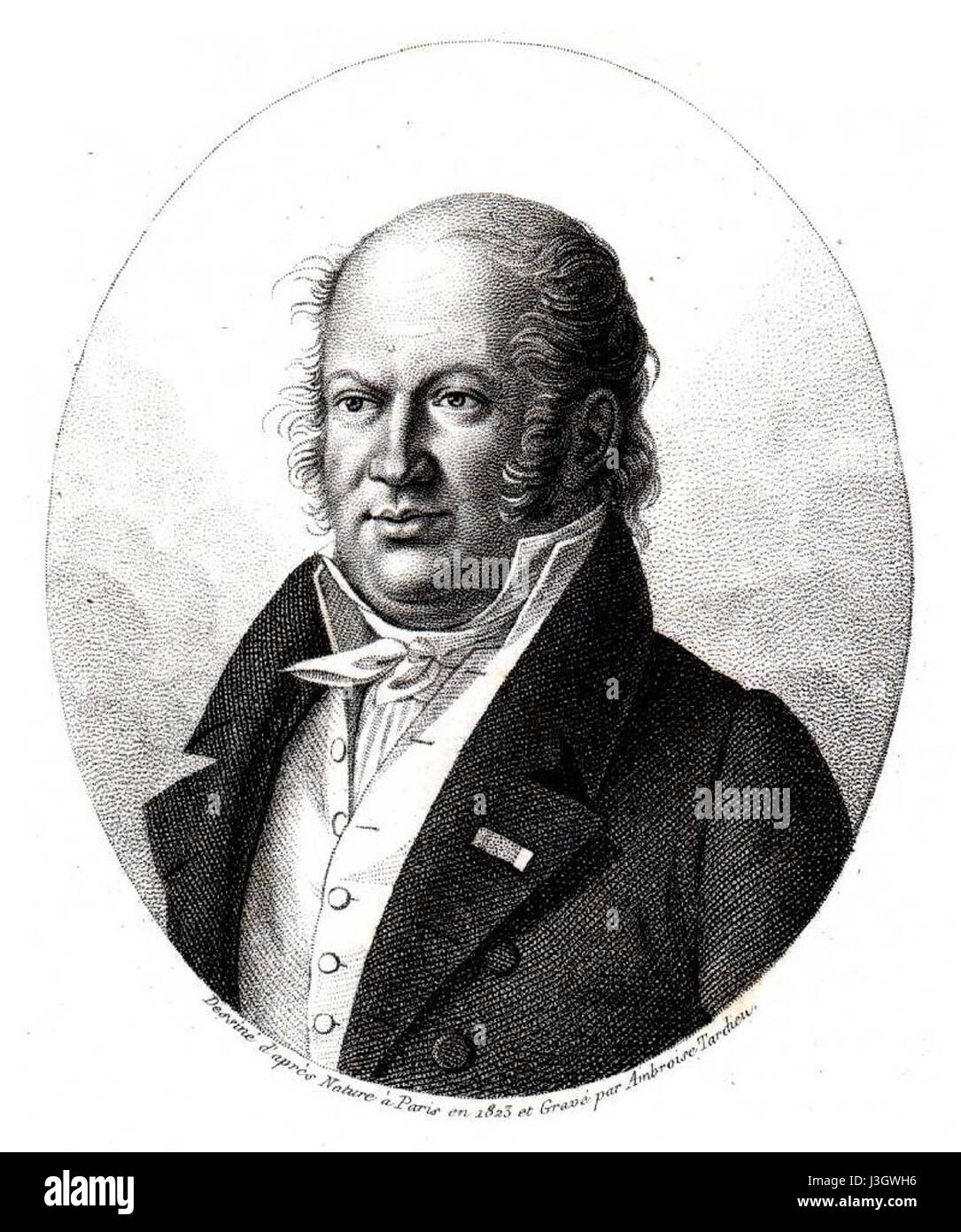 Geoffroy Saint Hilaire, Etienne cropped Stock Photo - Alamy