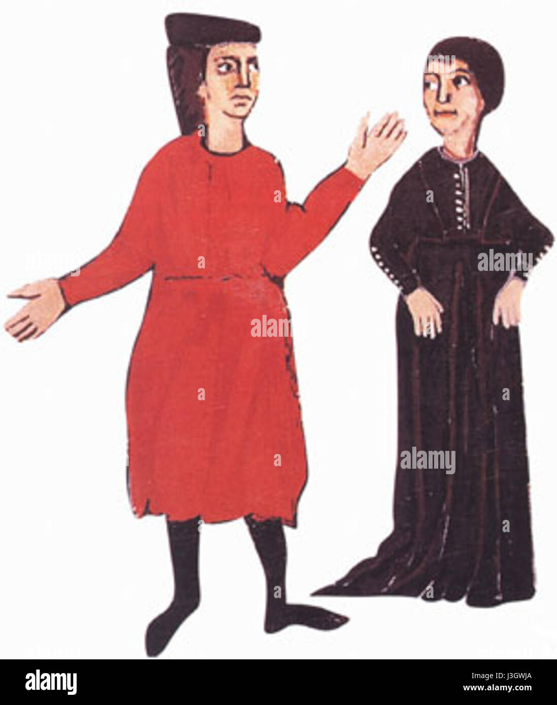 Gaucelm Faidit BN MS fr 12473 Stock Photo - Alamy