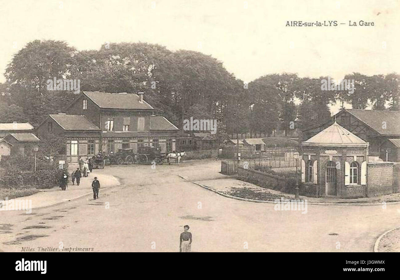 Gare de Aire sur la Lys is a train station located in the town of Aire ...