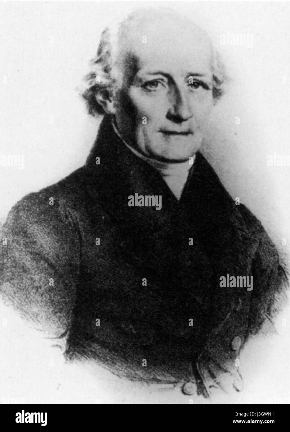 Friedrich Immanuel Niethammer (Radierung Stock Photo - Alamy