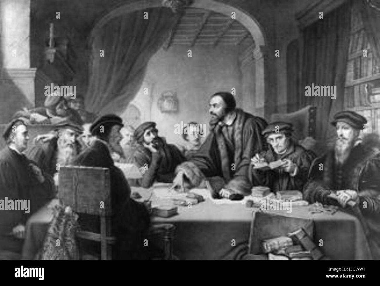 Genevan consistory hi-res stock photography and images - Alamy