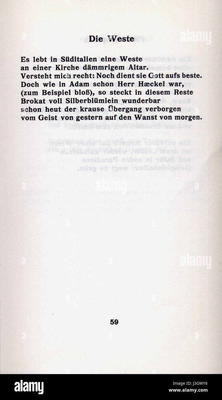 *Galgenlieder* (Gallows Songs) is a collection of poems by German poet ...