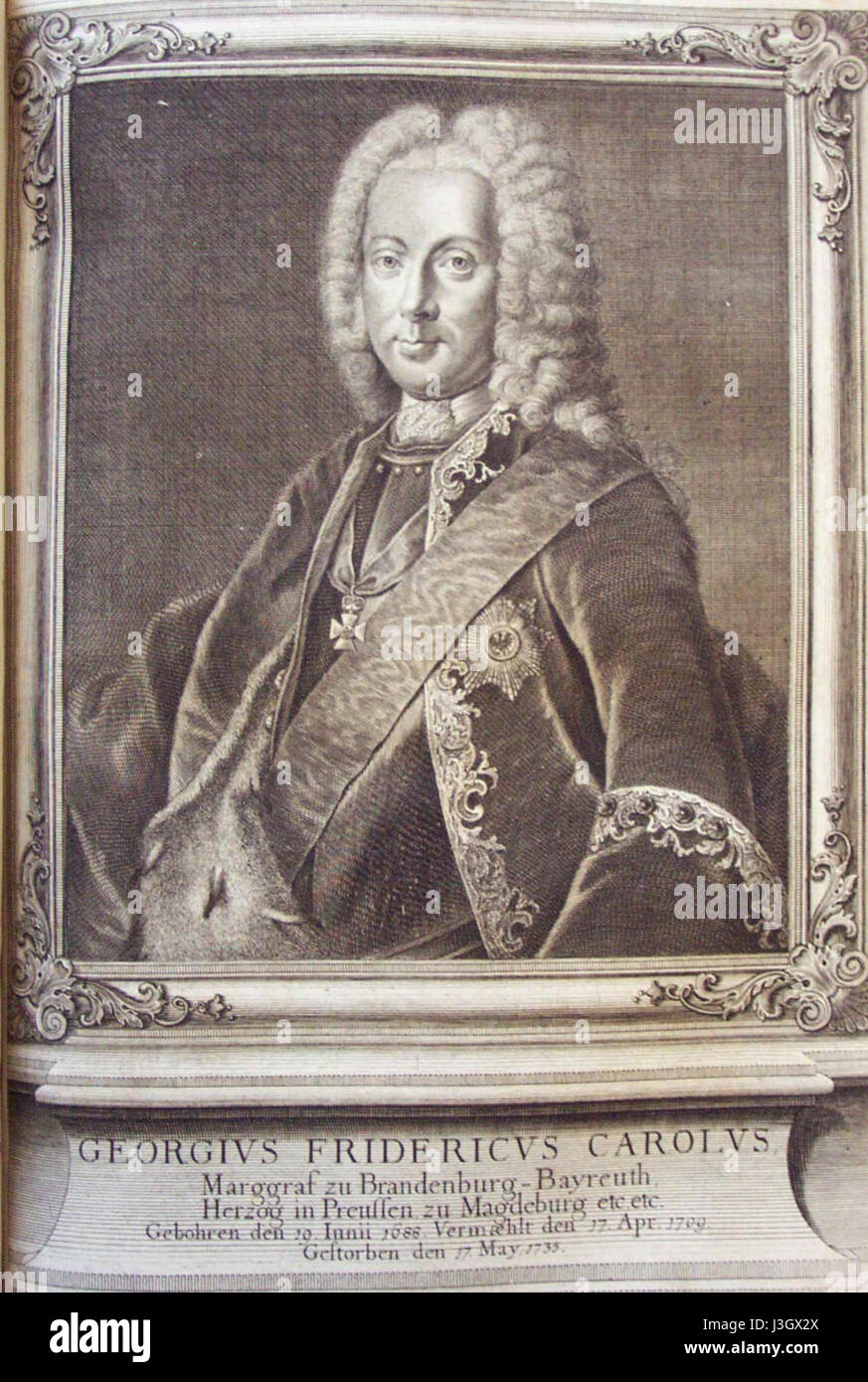 Georg Friedrich Carl Stock Photo - Alamy