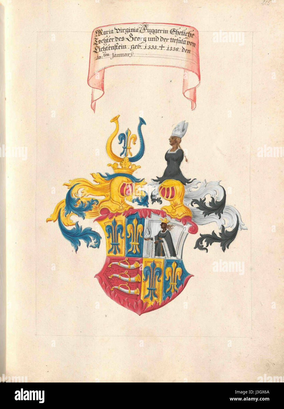 The Fugger Ehrenbuch, or Fugger Honor Book, is a historical manuscript ...