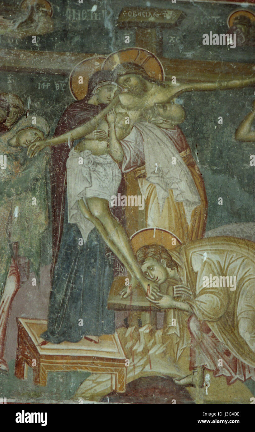 The frescoes from St. Nikita Church in Banjani are significant works of ...