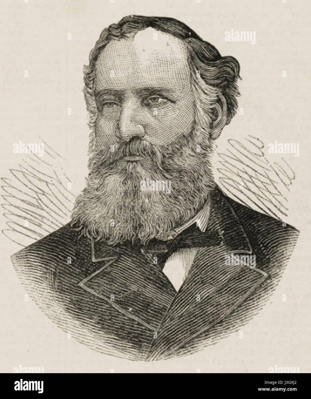 Photograph of George Dibbs at the Federation Conference in 1884 ...