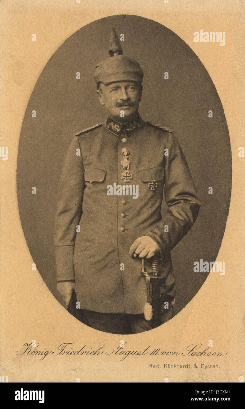 Friedrich August III. von Sachsen (2 Stock Photo - Alamy