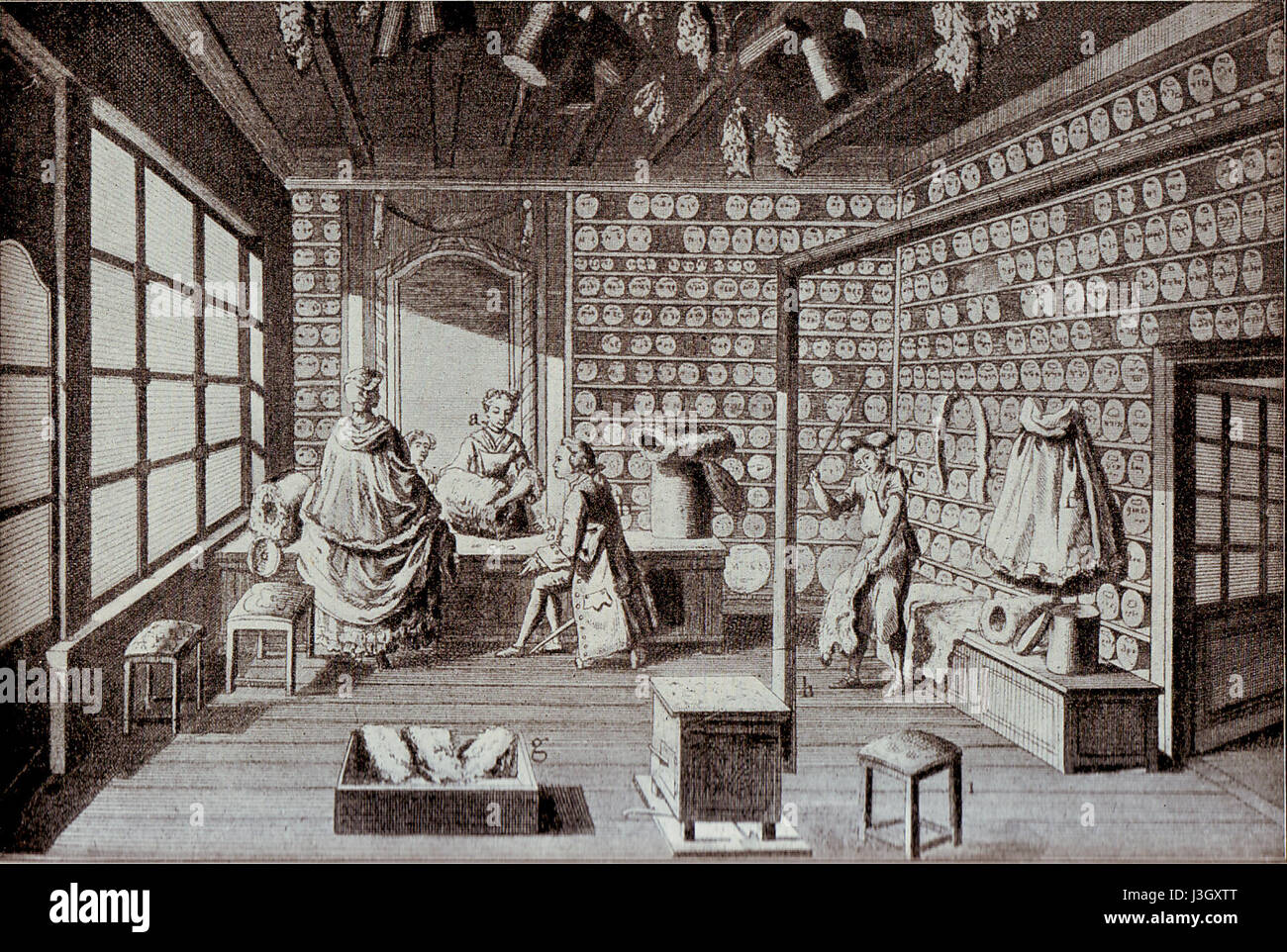 French dress 18th century hi-res stock photography and images - Alamy