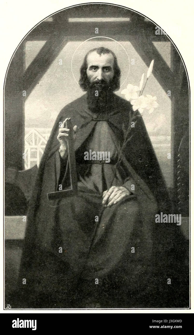 The work by Gebhard Fugel, depicting Saint Joseph in Ludwigsburg ...