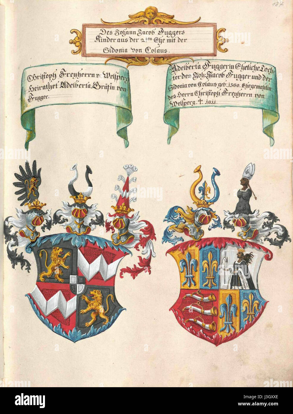 The Fugger Ehrenbuch, published in 1871, is a historical document ...