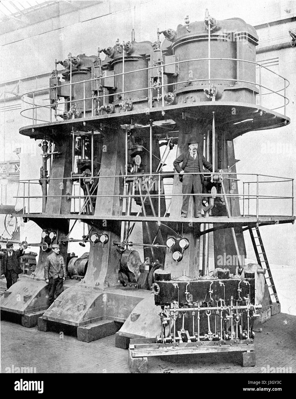 Frontispiece (Rankin Kennedy, Modern Engines, Vol IV Stock Photo - Alamy