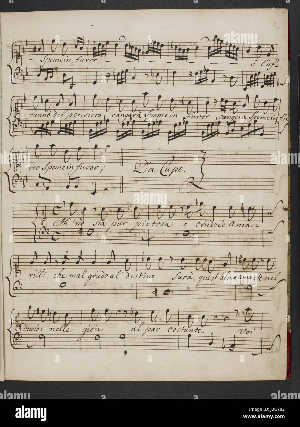 18th century opera 18th century hi-res stock photography and images - Alamy