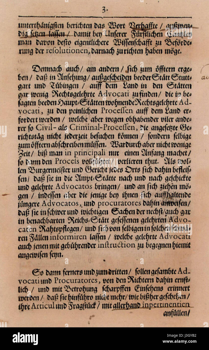 The 'Generalreskript' of 1663 refers to an official decree or document ...