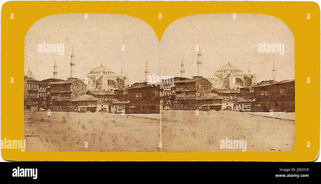 Frith, Francis (1822 1898) Early view of Istanbul, ca 1865 1870 Stock ...