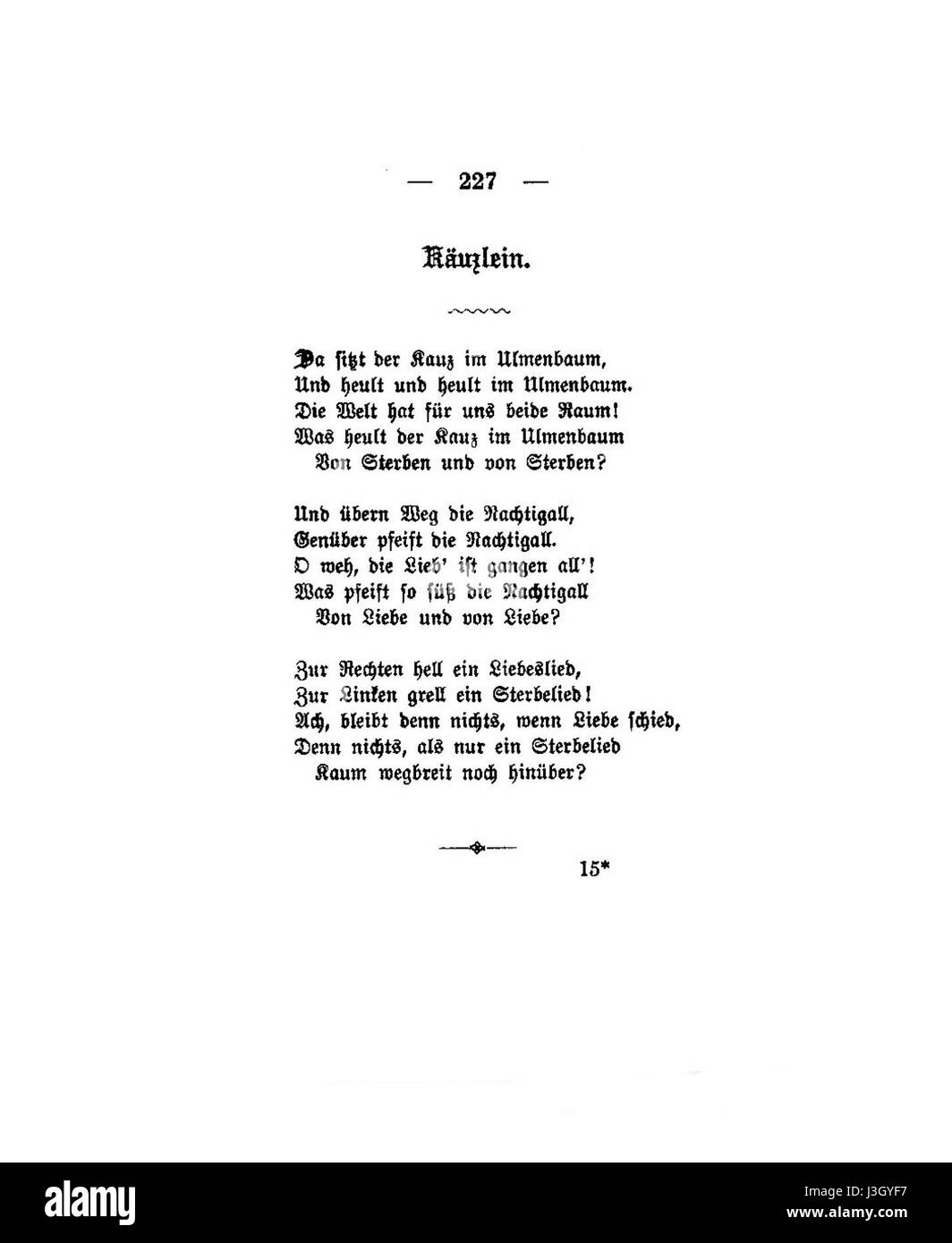 German love poems Cut Out Stock Images & Pictures - Alamy