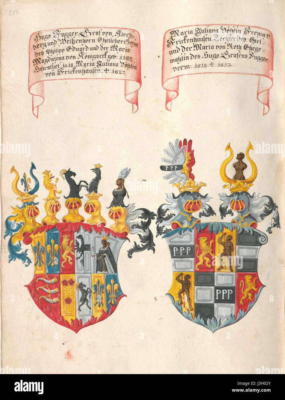 The Fugger Ehrenbuch, a historical book, was created by the Fugger ...