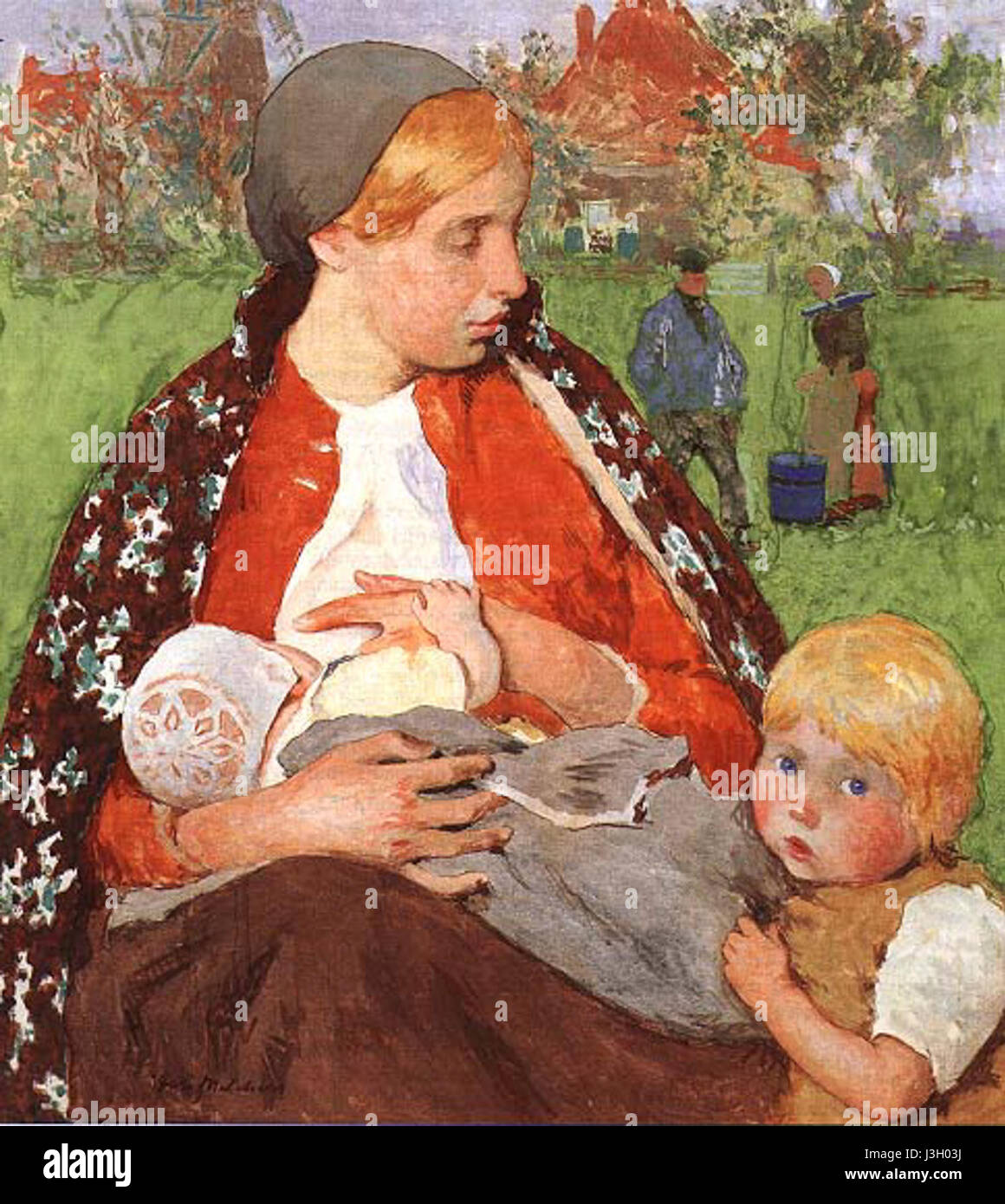 Gari Melchers' 'Madonna of the Fields' is a famous painting that ...