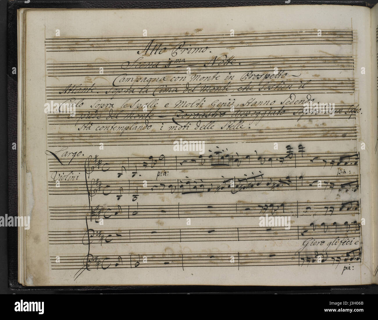 This manuscript, held at the British Library, features George Frederick ...