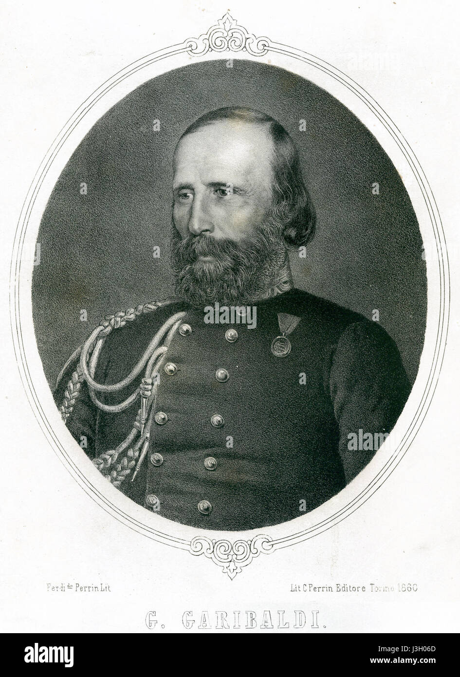 1860 lithograph hi-res stock photography and images - Alamy