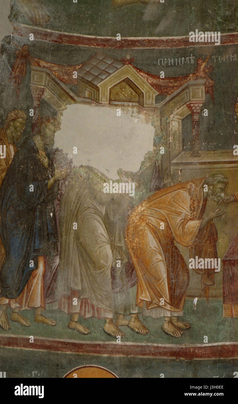 These frescos from the St. Nikita Church in Banjani are significant ...