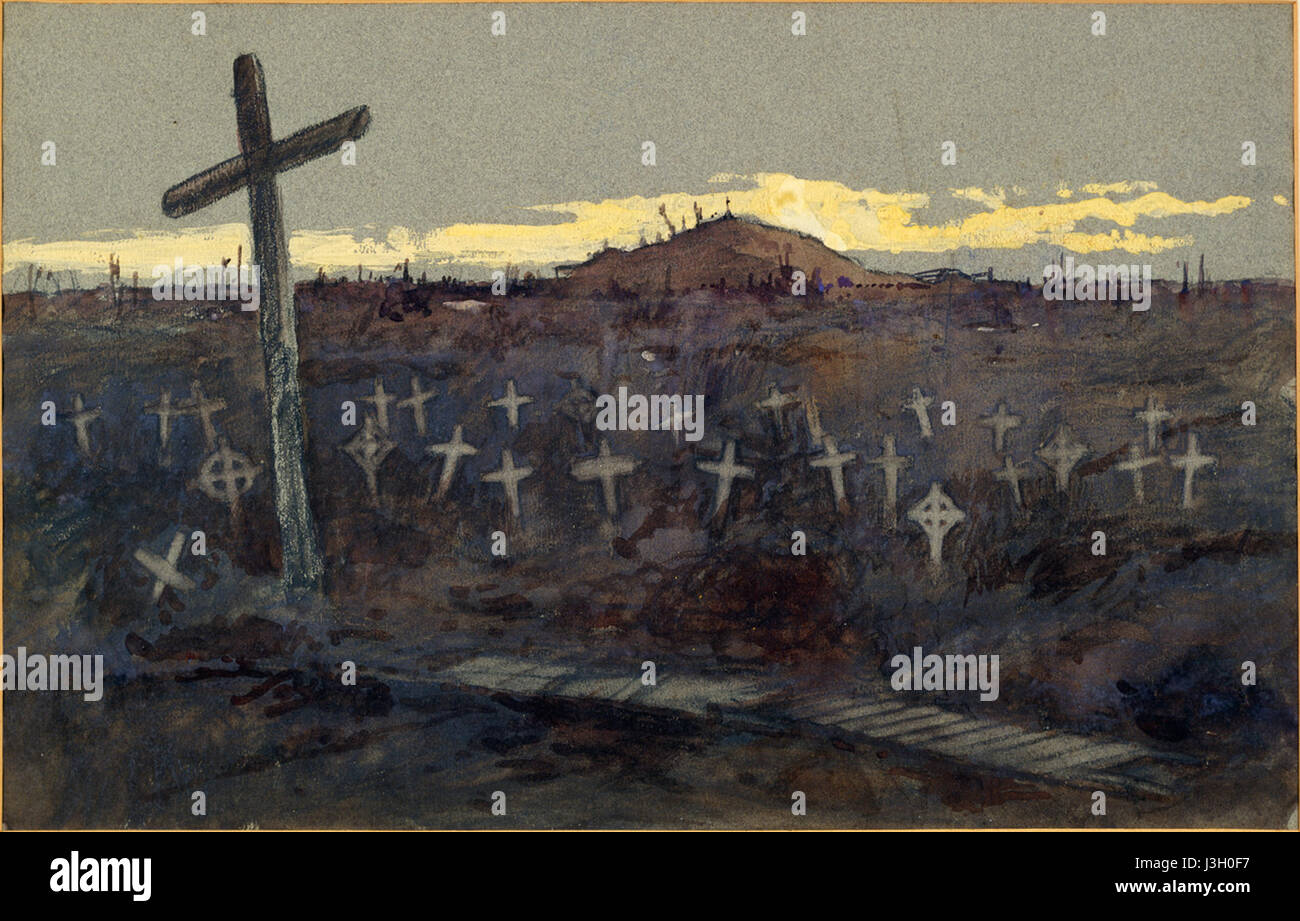 George Edmund Butler 'The Battle of Polygon Wood Stock Photo - Alamy