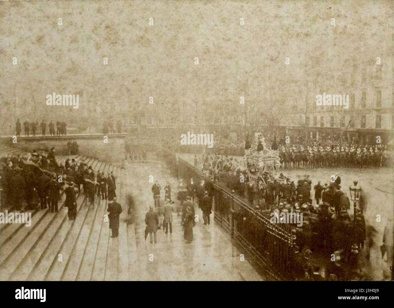 Funeral Pedro II 1891 Stock Photo - Alamy