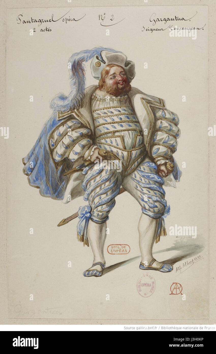 Gargantua par Alfred Albert Stock Photo - Alamy
