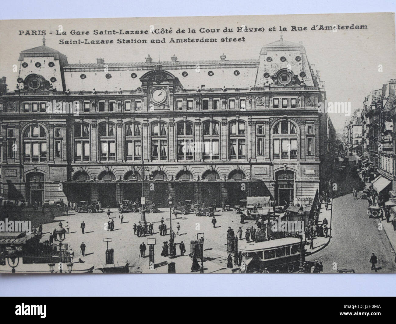 Gare Saint-Lazare is one of the major train stations in Paris. The ...
