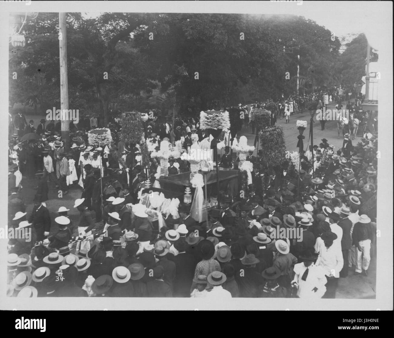 The funeral of Princess Kaiulani of Hawaii marked a significant moment ...