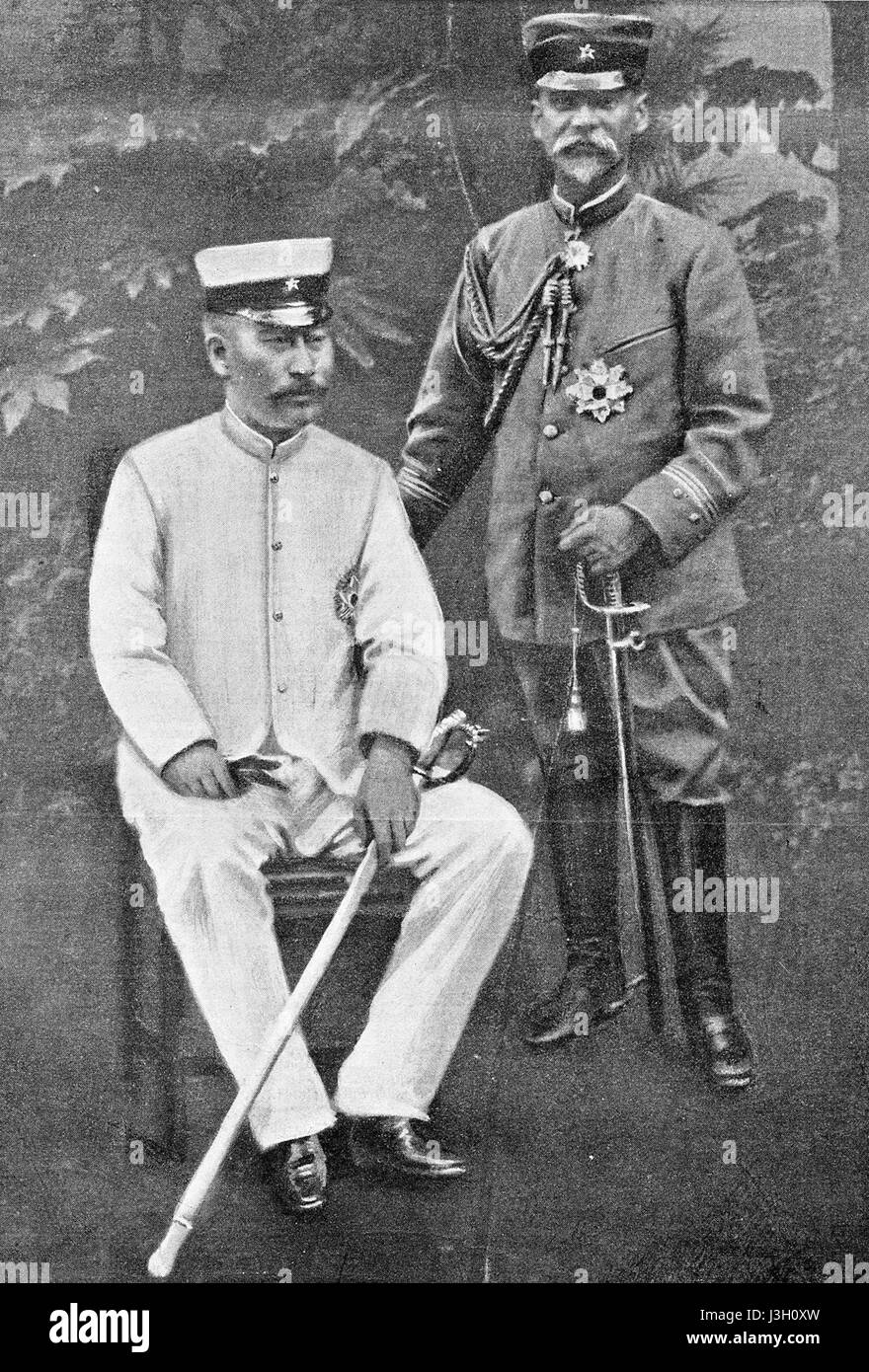 Generals Terauchi and Kodama were prominent military figures during the ...