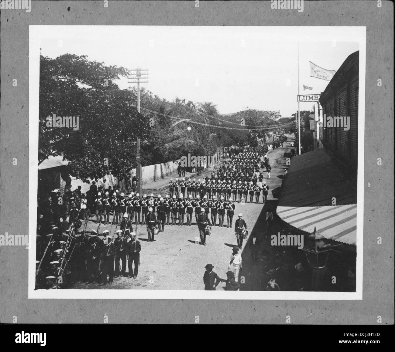 The funeral procession of Queen Emma of Hawaii marked a significant ...