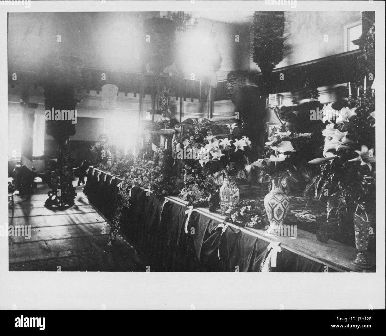 Funeral of Queen Emma of Hawaii (PP 25 3 009 Stock Photo - Alamy