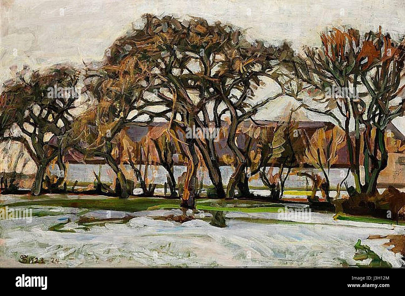 Fritz Syberg was a Danish artist known for his works that depict scenes ...