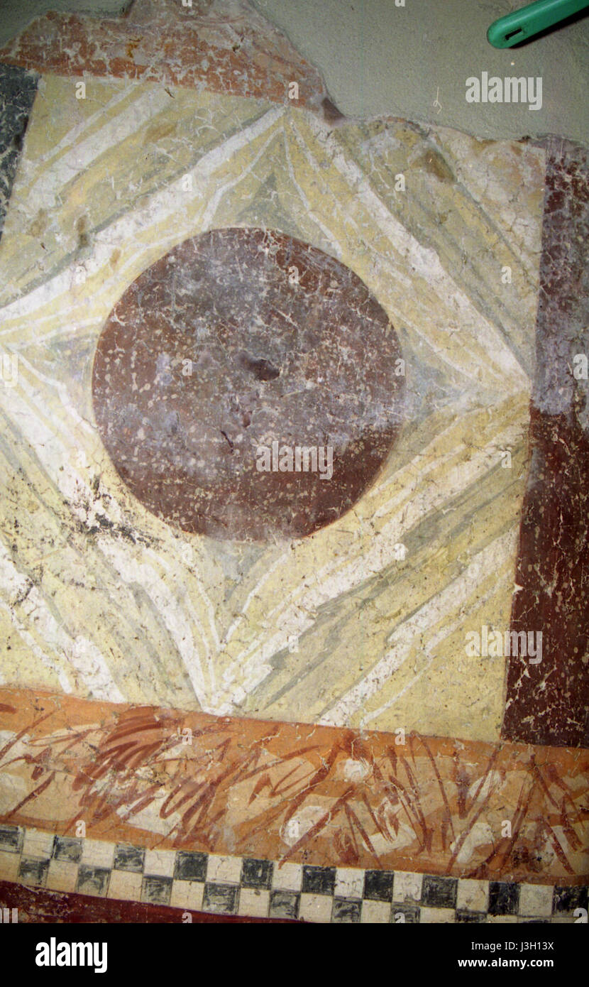 The frescoes from St. Nikita Church in Banjani are notable examples of ...