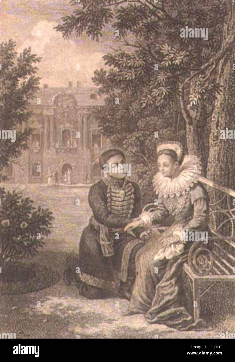 False Dmitriy I and Marina Mniszech Stock Photo - Alamy