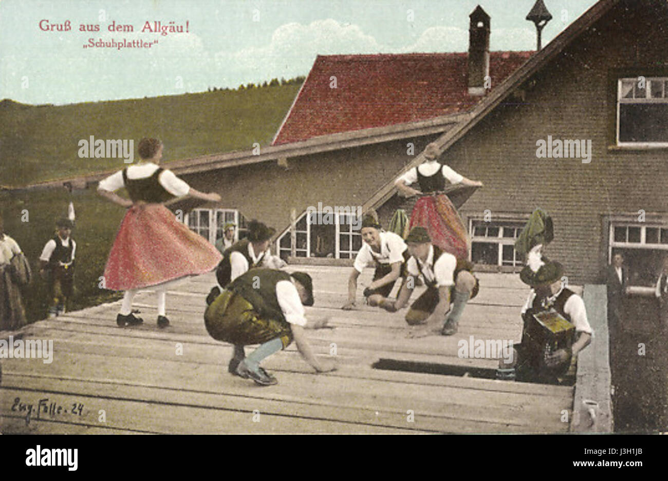 Schuhplattler hi-res stock photography and images - Alamy