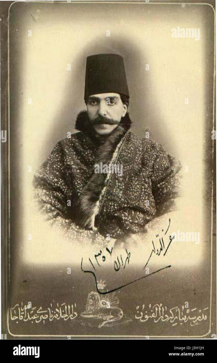 Ezz ed Dowleh was a Persian noble and military figure, known for his ...