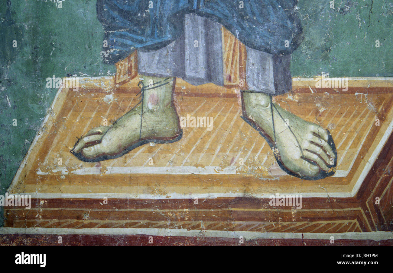 Frescos from the St. Nikita Church in Banjani are a significant example ...