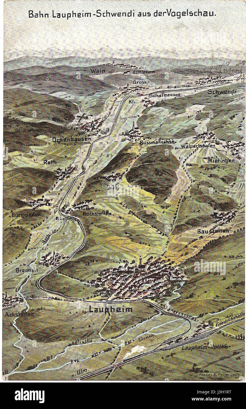The Felle Laupheim Schwendi Bahn is a historical railway line in ...