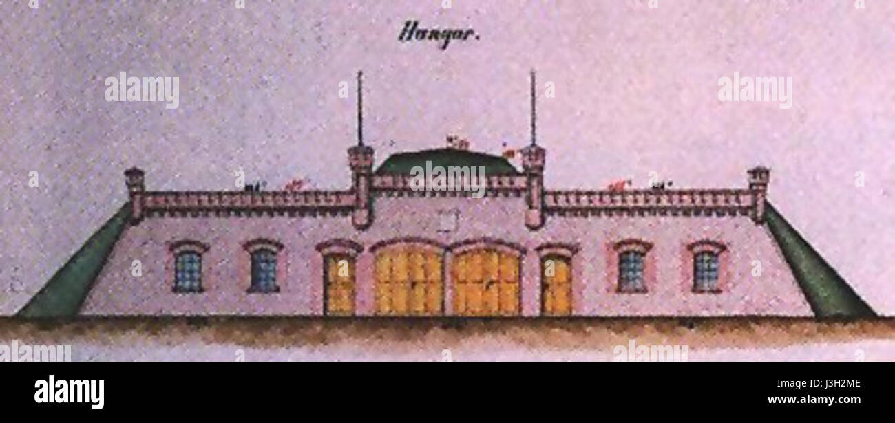 This image represents the faÃ§ade of Fort I, a historical fortification ...