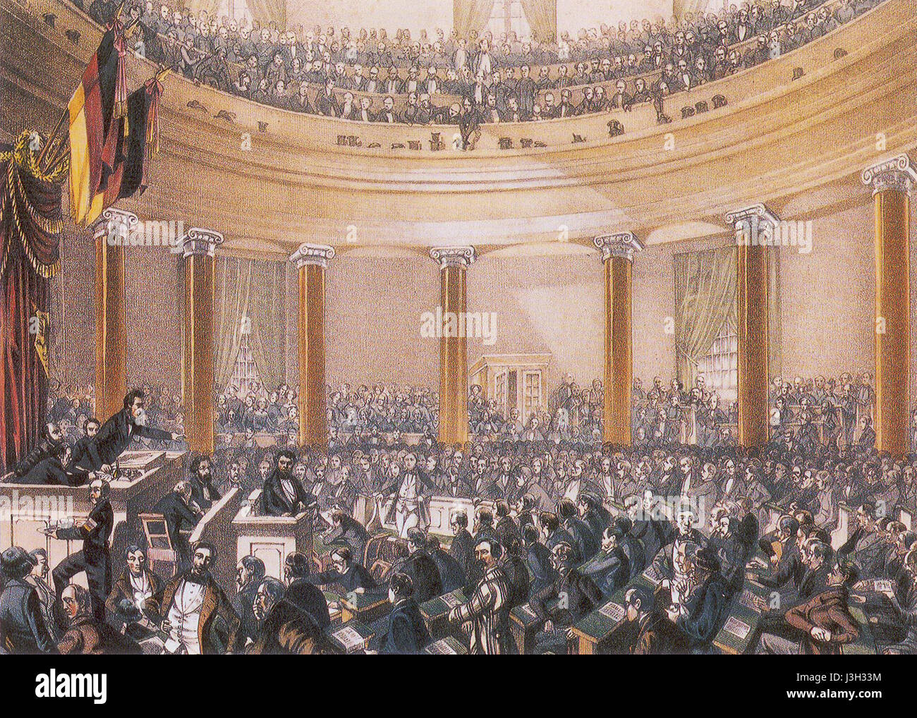 The Frankfurt Nationalversammlung (1848) was a significant event in ...